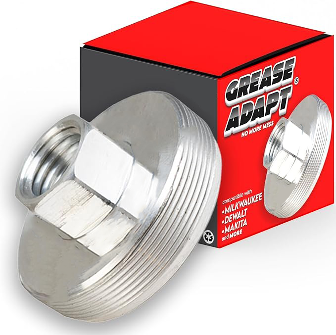 GREASEADAPT Grease Gun Adapter Convert 400g To 500g Screw Cartridges greaseadapt-grease-gun-adapter-convert-400g-to-500g-screw-cartridges
