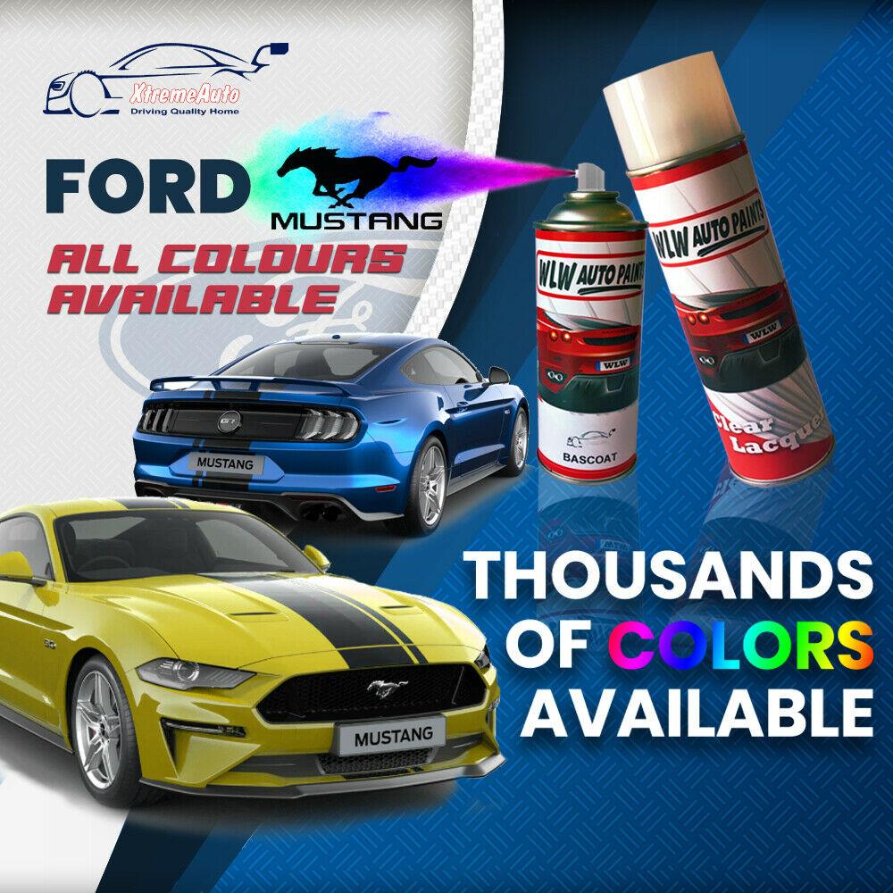FORD MUSTANG Car Touch Up Paint & Aerosol Spray Deep - Xtreme Autos ...