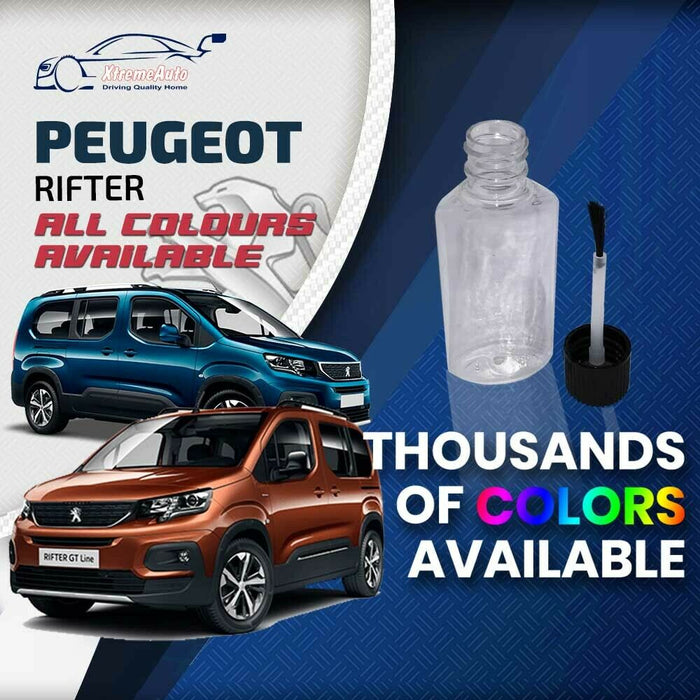 Peugeot Rifter 2018 - Present Premium Stone Chip Touch up Paint All Co ...