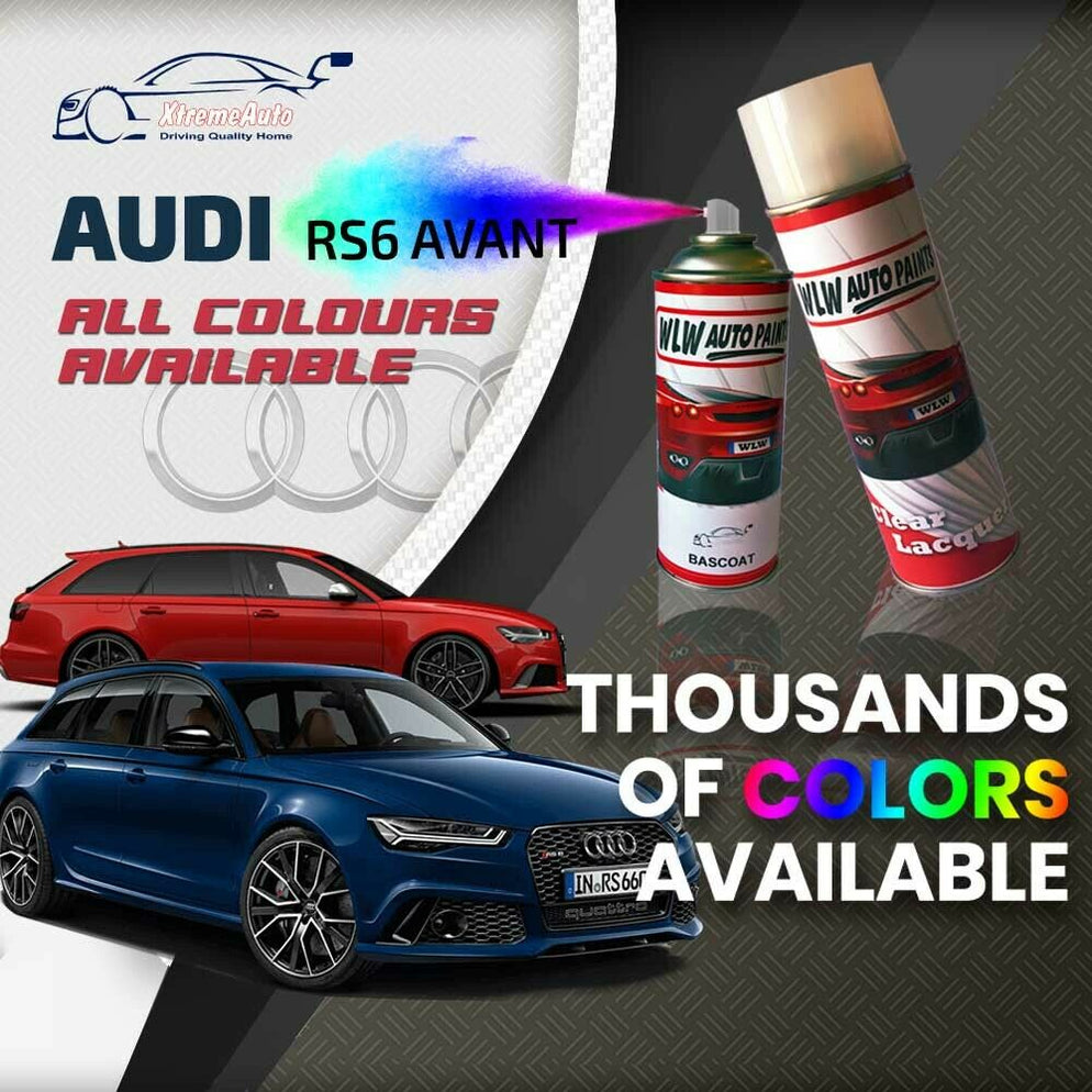 Audi Rs6 Car Touch Up Paint & Aerosol Spray Carrara - Xtreme Autos ...