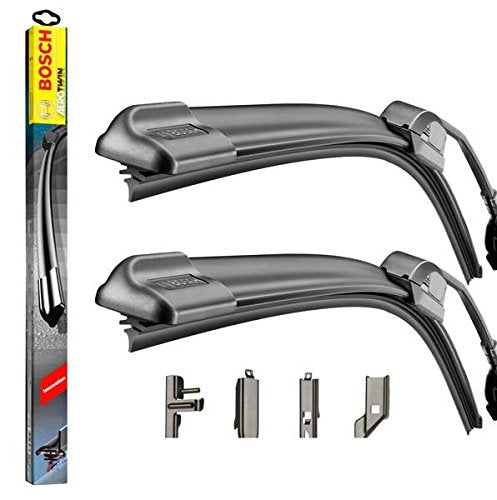 Bosch Multi Clip Twin Pack Front Window Windscreen Replacement Wiper B ...