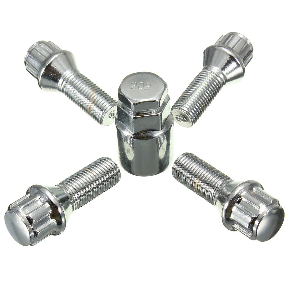 VW Volkswagen Golf Locking Wheel Nuts / Bolts — Xtremeautoaccessories